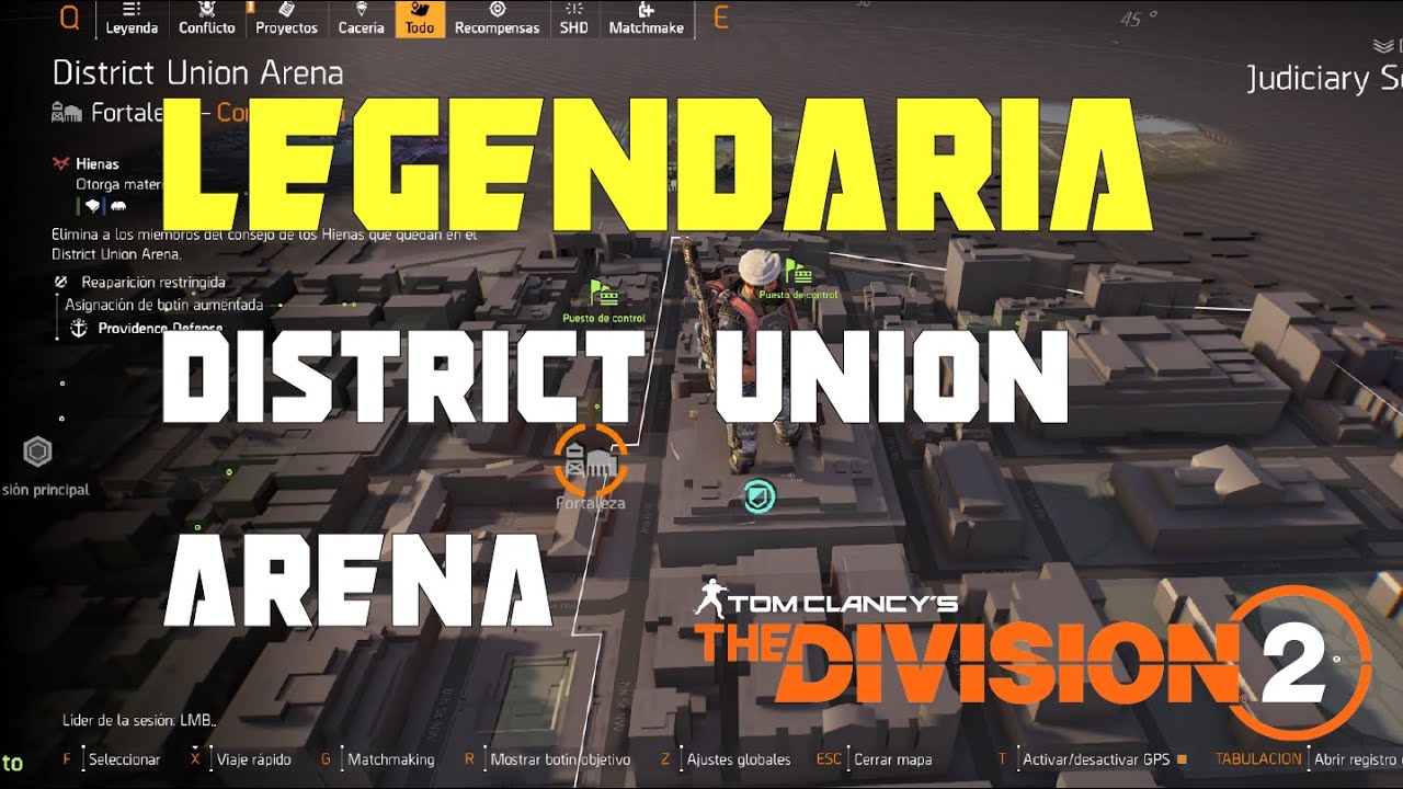 The Division 2 | LEGENDARIA DISTRICT UNION ARENA - YouTube