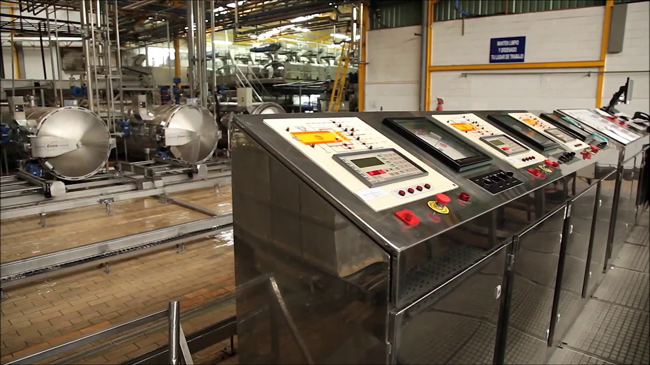 LÍNEA AUTOMÁTICA DE AUTOCLAVES - YouTube