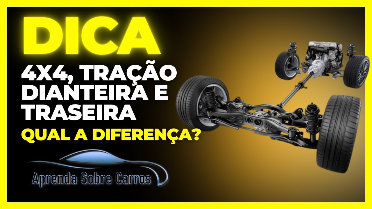 Dica: Como Diferenciar carro 4X4, AWD, Tração Dianteira e Tração ...