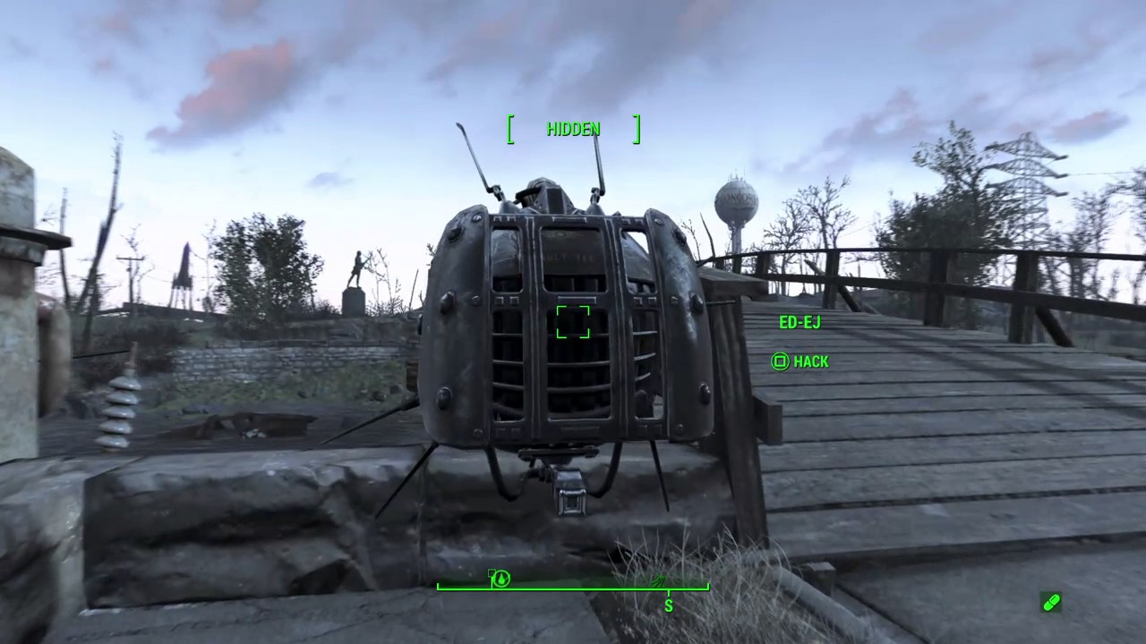 Fallout 4 PS4 MODS - SIMPLE FOLLOWER EYEBOT - YouTube