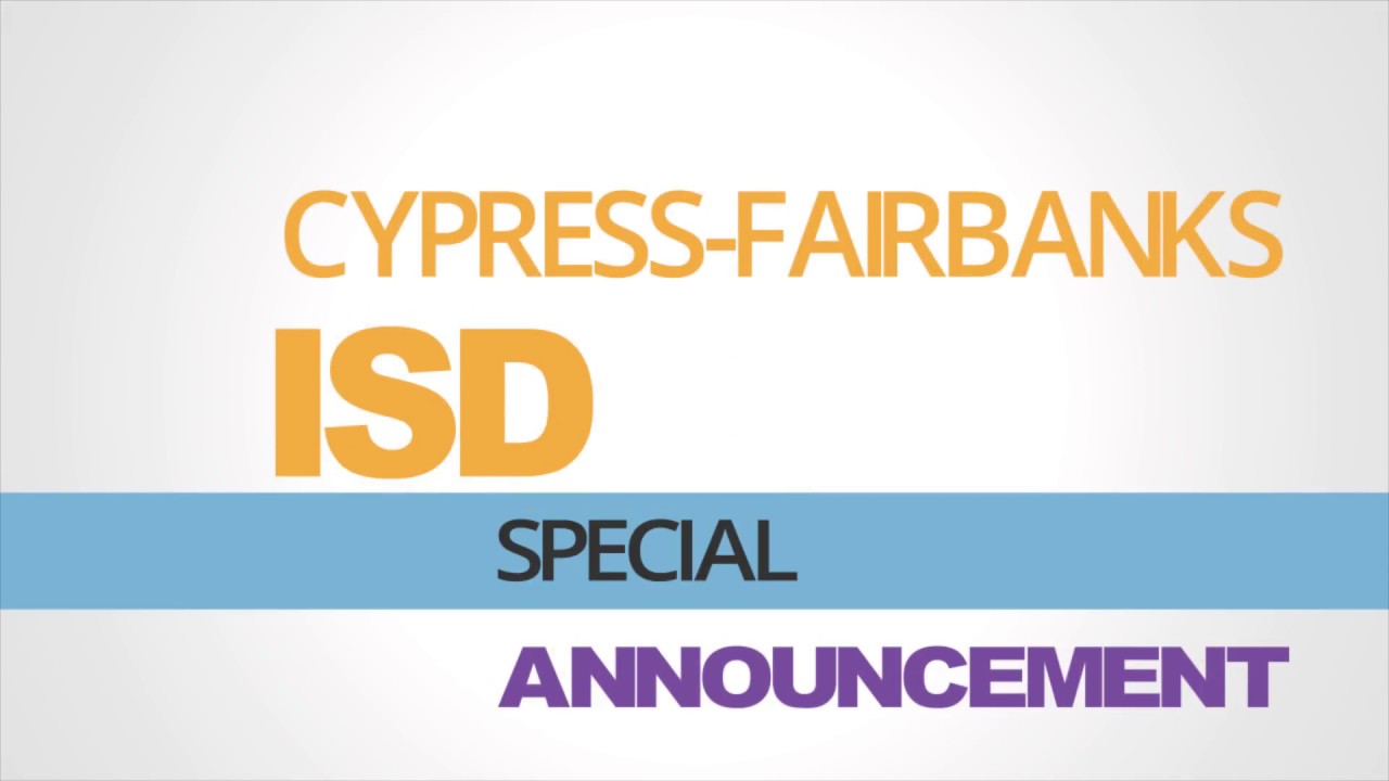 CFISD Special Education Records Public Announcement - YouTube