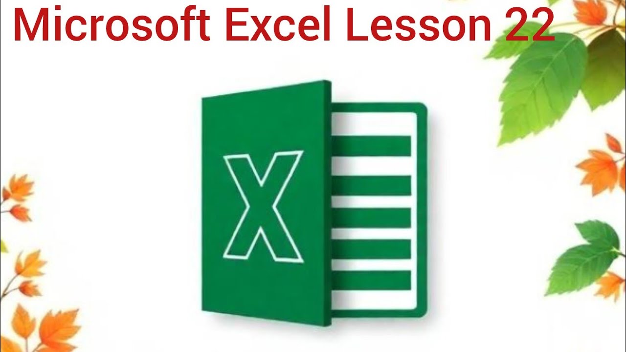 Microsoft Excel, Review 1 - YouTube