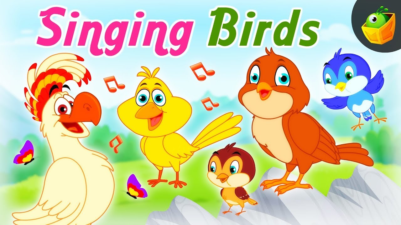 Singing Birds | Learn Spelling Video | For Nursery & Kindergarten in ...