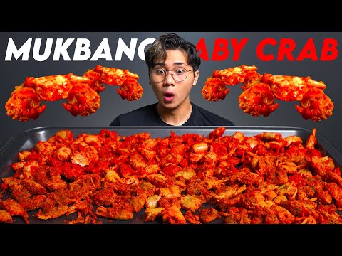GILAA! MUKBANG BABY CRAB PEDES BALADO VIRAL!!🤤