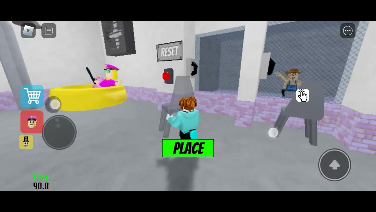 Escape police girl scary obby pro gamez - YouTube