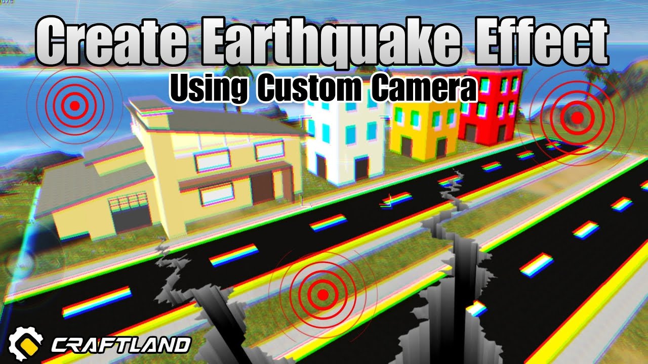 Create Earthquake effect in Craftland😁 - YouTube