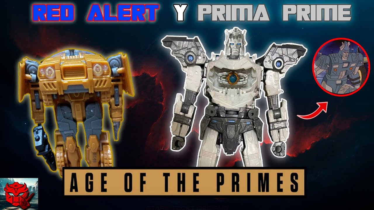 PRIMA PRIME Y RED ALERT PROTOTIPOS FILTRADOS - YouTube