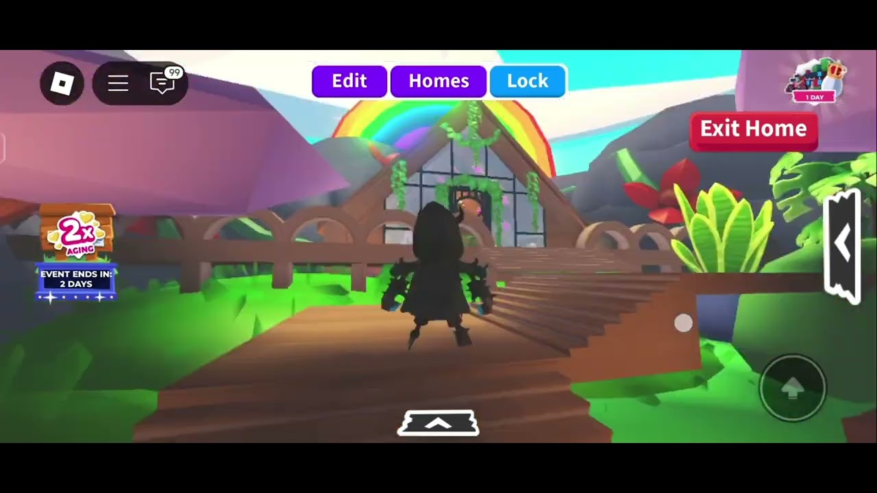 NATURE theme build house (race track)🌿🪴 | ADOPT ME ROBLOX | Enjoy 😄 ...