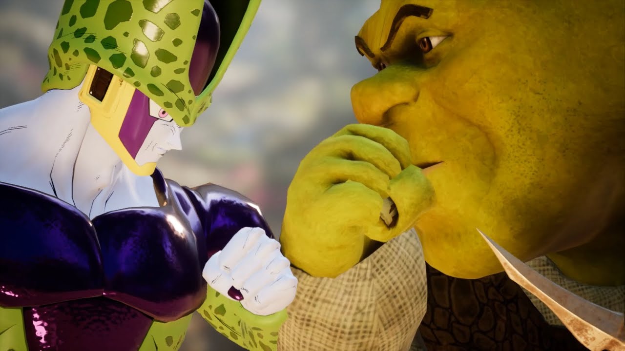 CELL VS SHREK - MK1 - YouTube