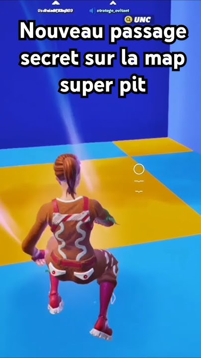 le nouveau passage secret sur la map super pit 🤯 - YouTube