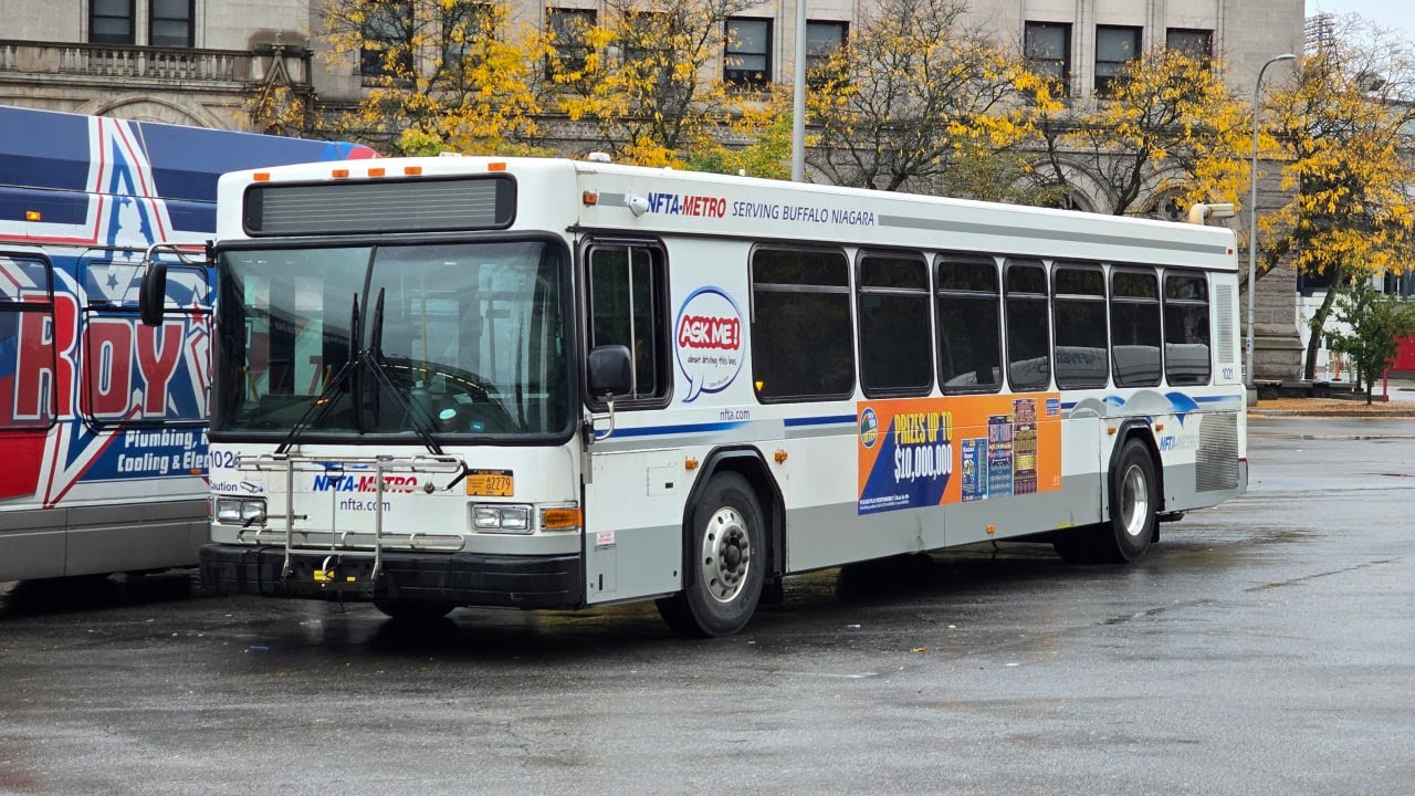 NFTA METRO RIDE | ROUTE 25 OUTBOUND | FULL ROUTE | BUS 1021 | 2010 ...