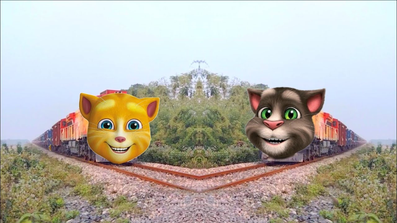 Train video।tom train।tom and Jerry - YouTube