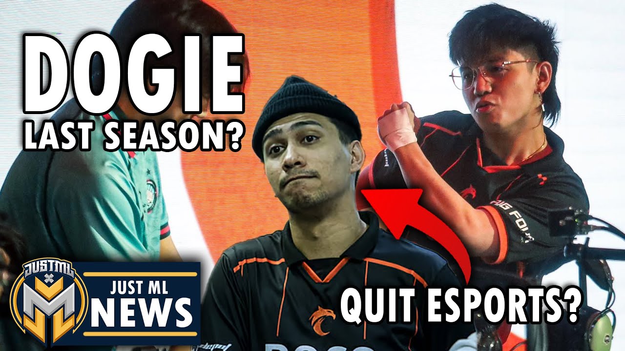 DOGIE LAST SEASON NA SA MPL? | ONIC PH PAGOD NA BA? | JustML News - YouTube