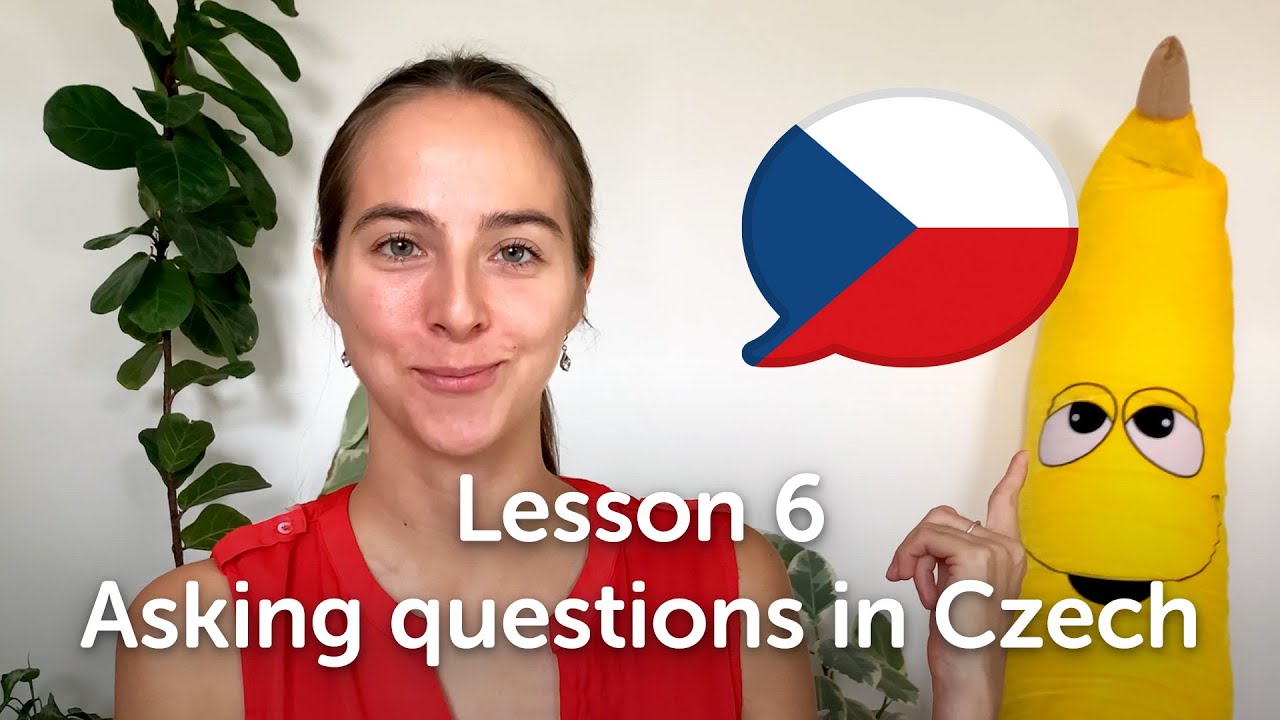 Asking a simple question: Czech lesson #6 using my TLE method - YouTube