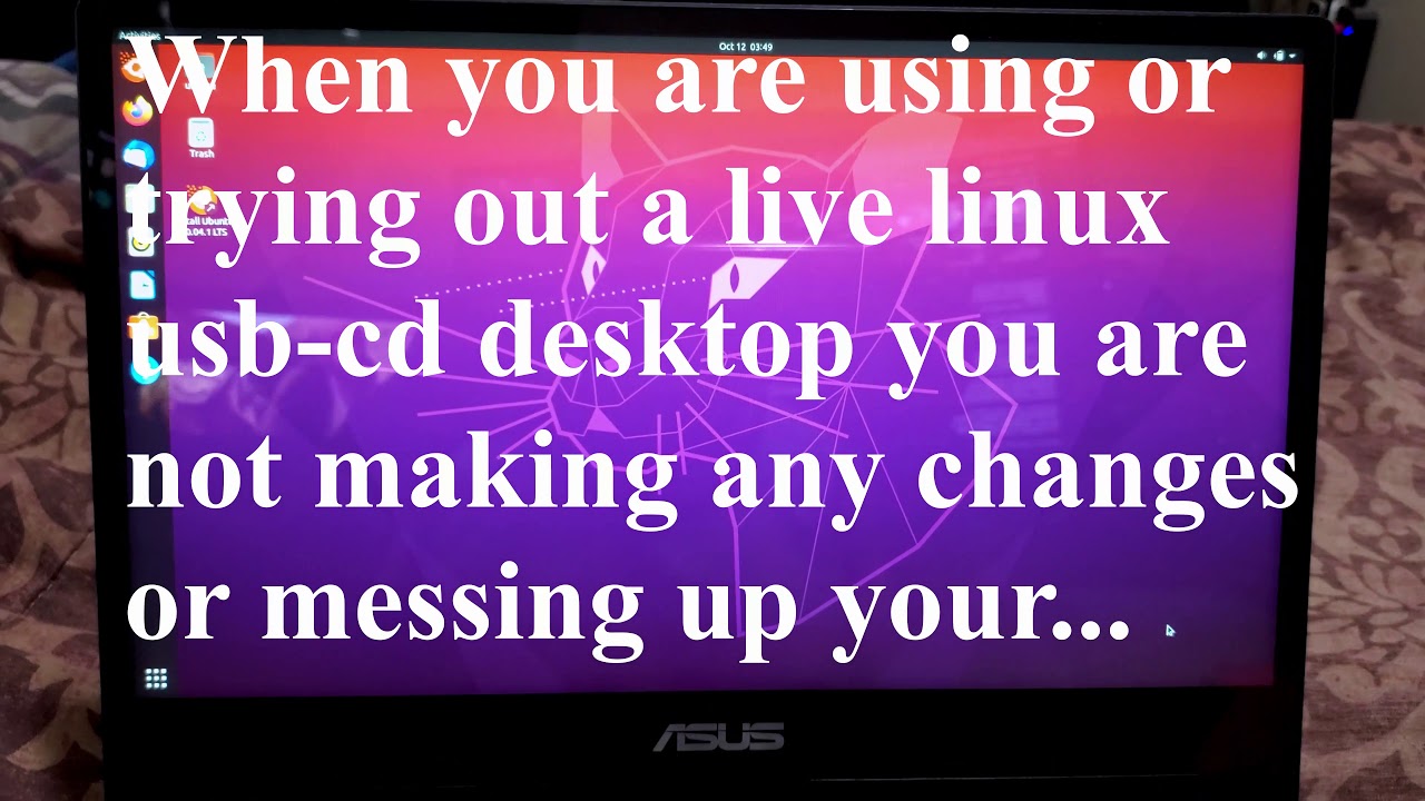 Testing Ubuntu Linux On The Asus Vivobook Flip 14 - YouTube