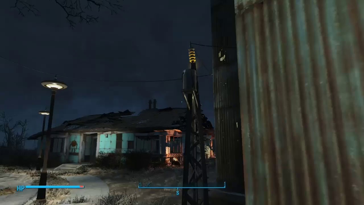 Fallout 4: 2 Story Warehouse with an Elevator in an Elevator Shaft ...