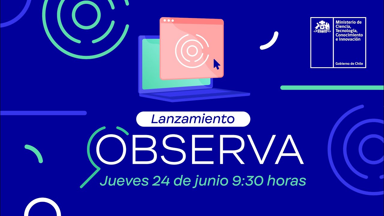 Observa: Lanzamiento Plataforma Observa - YouTube