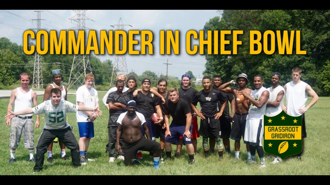 Backyard Football - Commander In Chief Bowl🎖- Grassroot Gridiron - YouTube