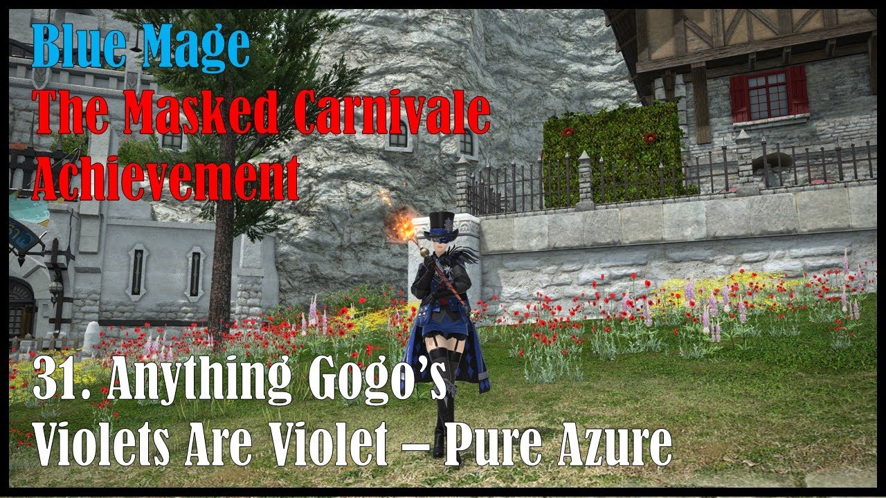 FFXIV - Masked Carnivale 31 Achievement / Pure Azure - YouTube