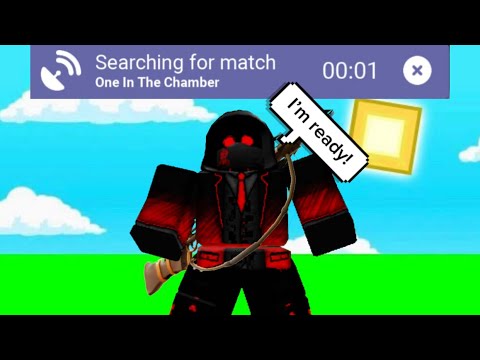Playing One in the Chamber mode on Roblox Bedwars - YouTube