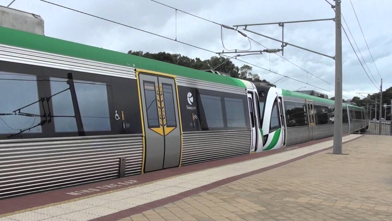 Trains & Buses at Stirling - Perth Transport - YouTube