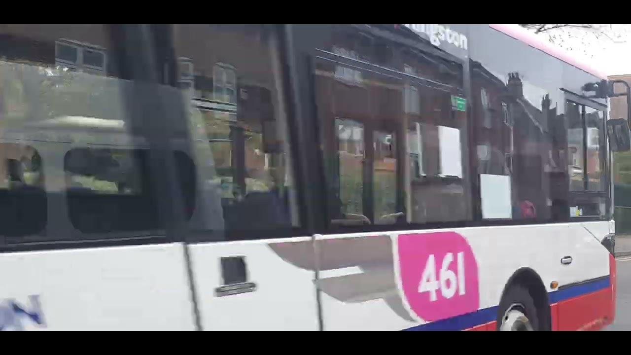 Here is the 461 Falcon bus in Weybridge with the 461 livery - YouTube