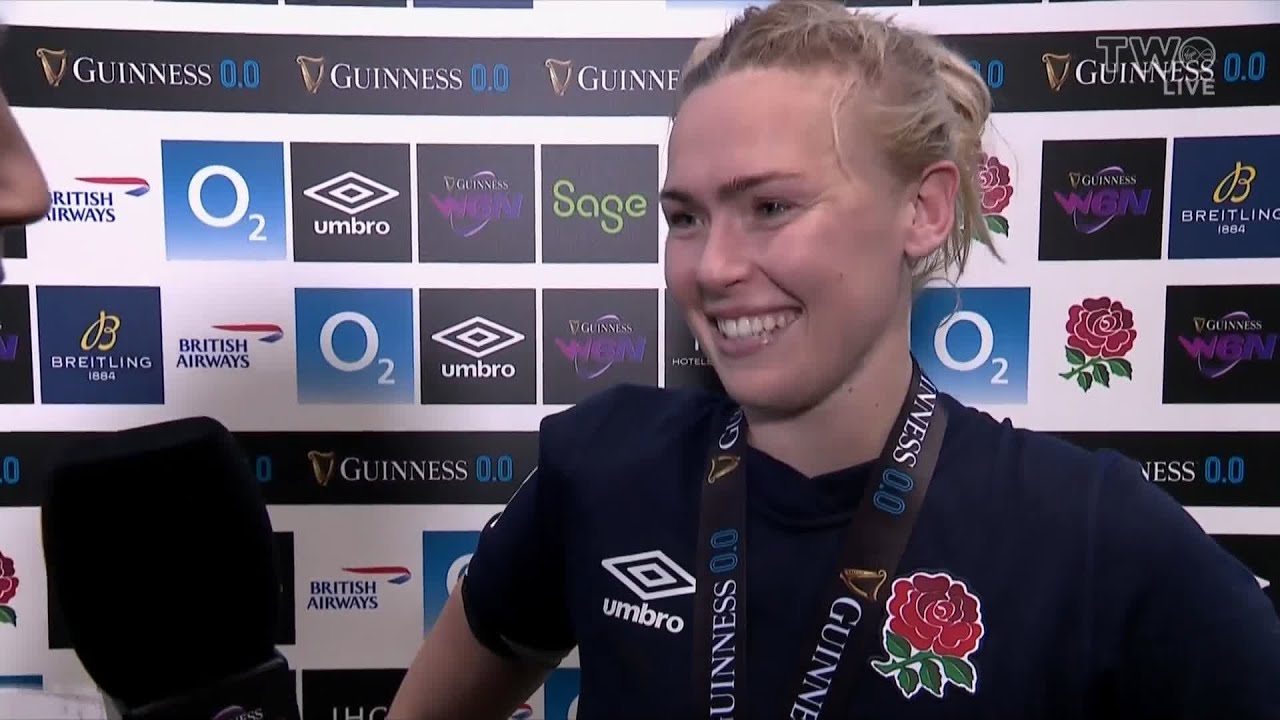 Player of the Match Rosie Galligan on England's win over Wales - YouTube