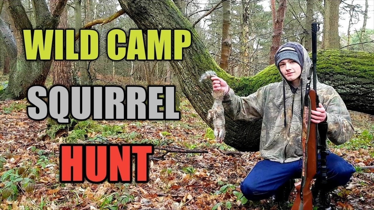 Wild Camp #10 ~ Father & Son Squirrel Hunt ~ Bushcraft - YouTube