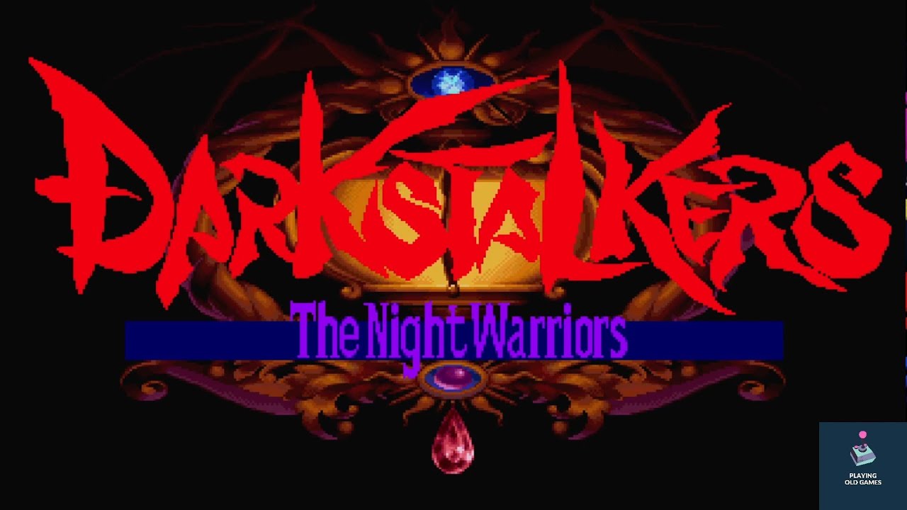 DarkStalkers The Night Warriors - Arcade - Shortplay - YouTube