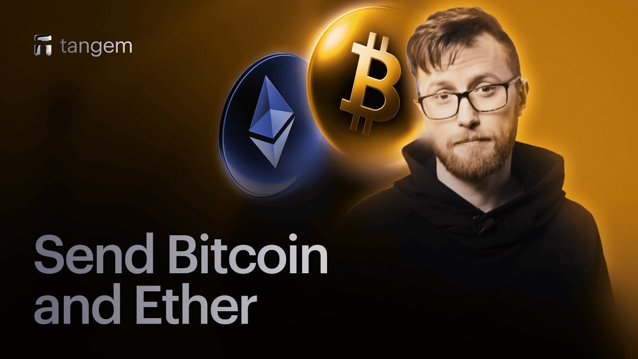 How to Send Bitcoin and Ether from Tangem - YouTube