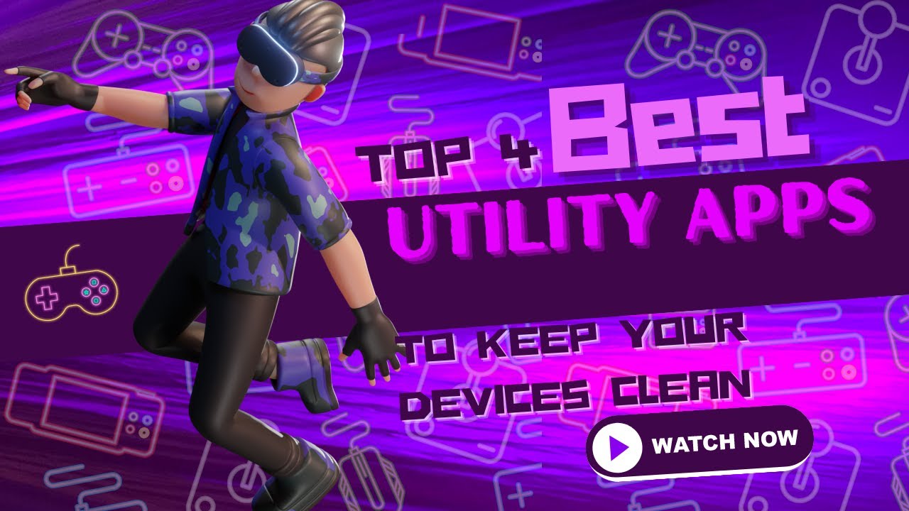 Our top 4 Utility apps to keep your media device clean - YouTube