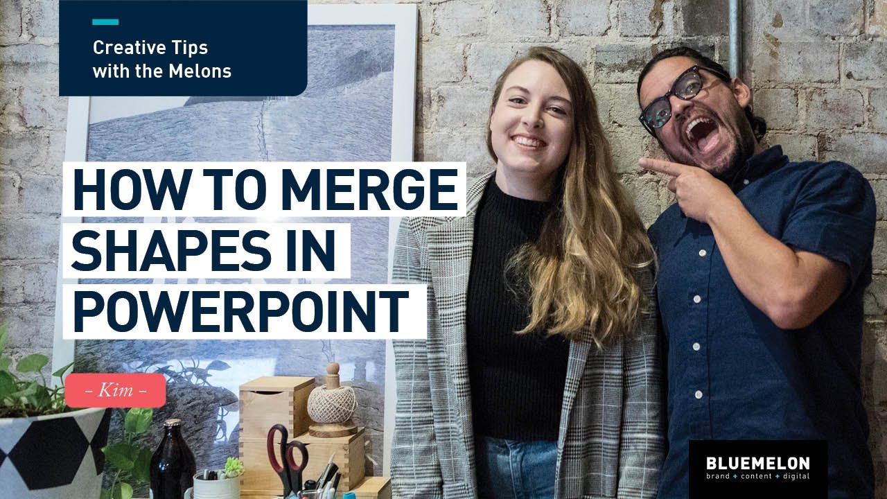 How To Merge Shapes In PowerPoint BlueMelon Tips YouTube How To Merge Shapes In PowerPoint BlueMelon Tips YouTube