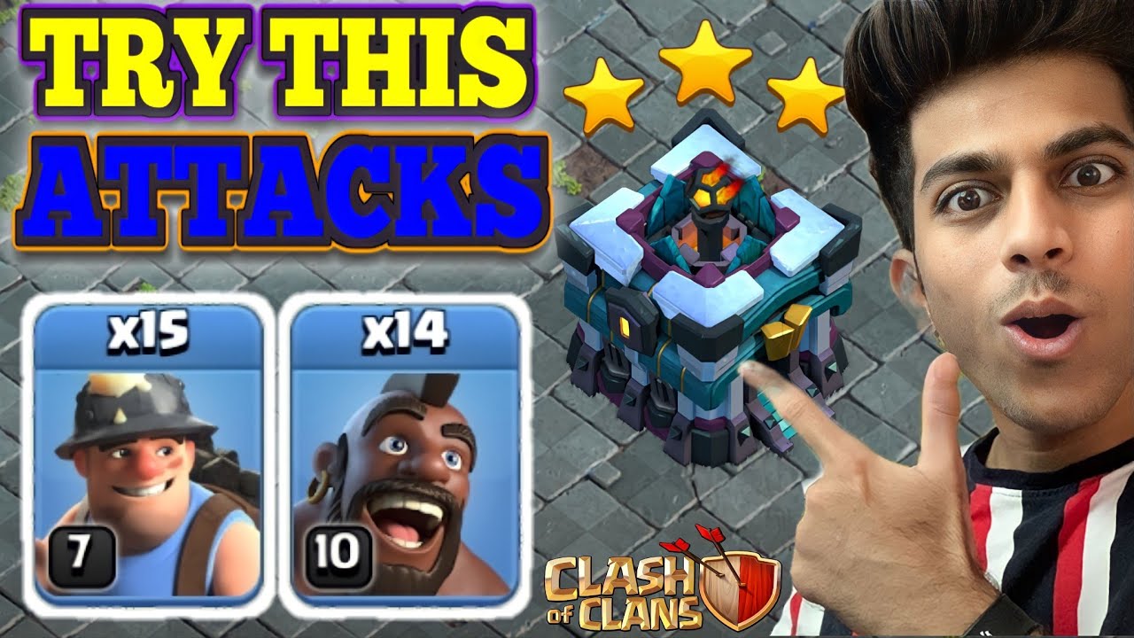 TH13 easy attack strategy ! Hog Attack TH13 in 2024! - Clash of Clans ...