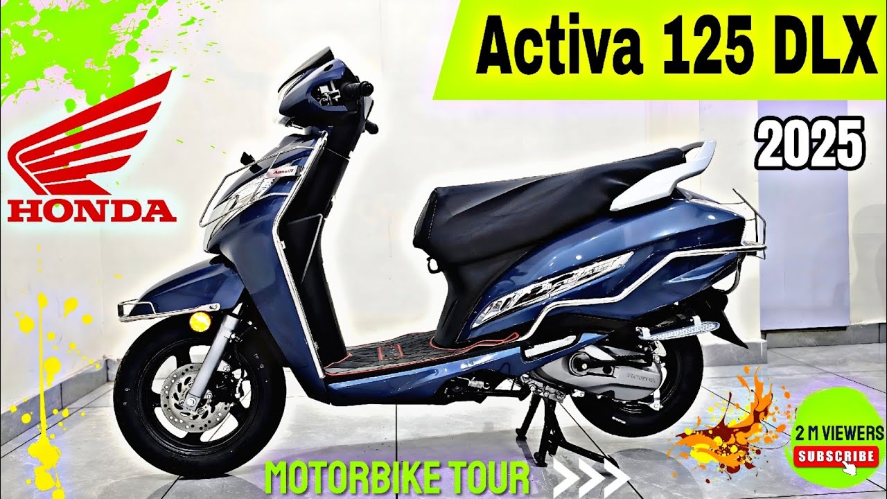 New Honda Activa 125 DLX 2025 – Now with More Features Than Ever ...