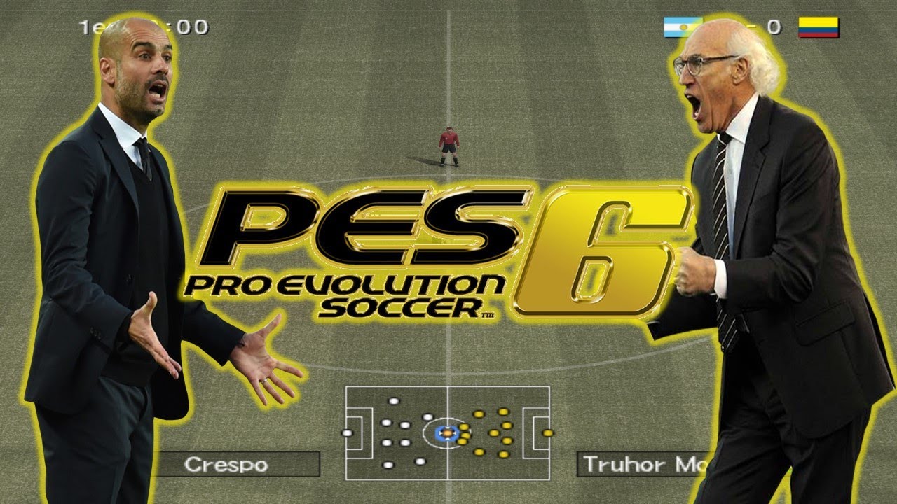 ⚽PES6⚽ +TÁCTICAS +ESTRATEGIAS +movimientos de ataque y defensa - YouTube