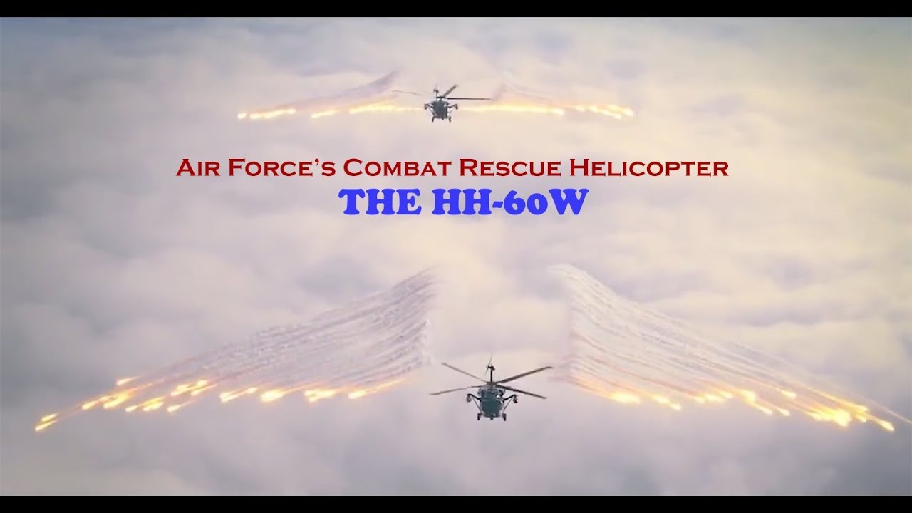 US Air Force Combat Rescue Helicopter The HH-60W Replacing The Pave ...