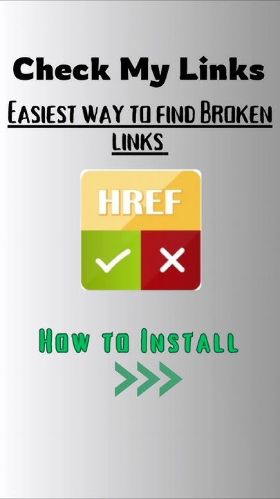 Install Check My Links Selectorshub Testingtutorials Testingtools Automation