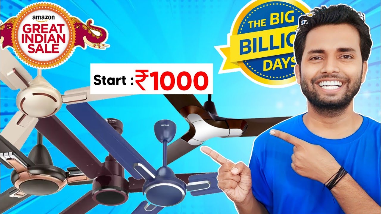 Best Ceiling Fans Under ₹1000 - Amazon & Flipkart Festival Sale Offer ...