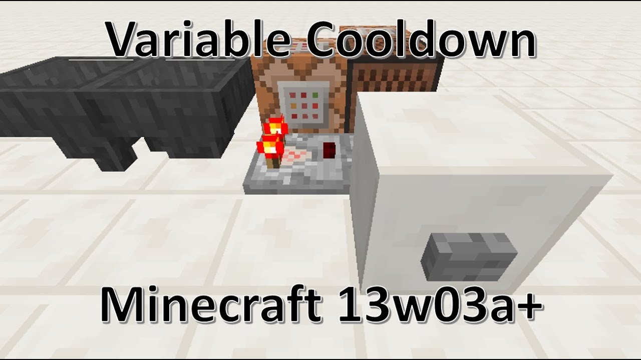 Variable Cooldown in Minecraft - YouTube