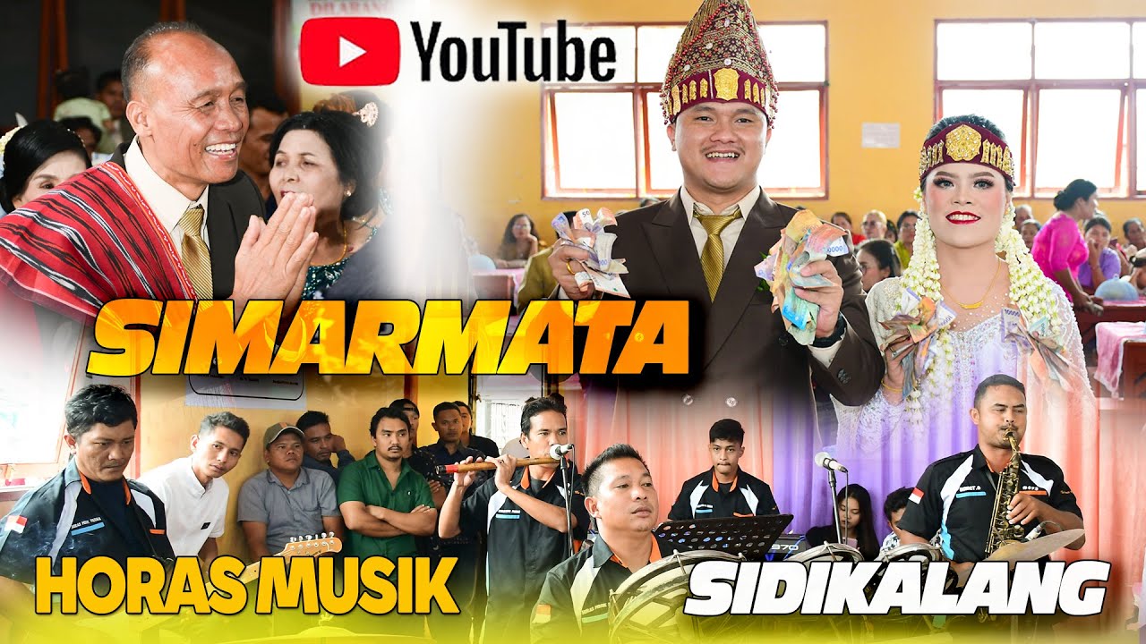 SIMARMATA SIDIKALANG II HORAS MUSIK II ADAT BATAK PERNIKAHAN - YouTube