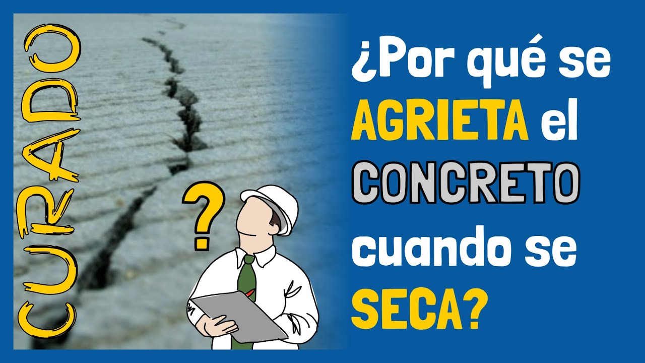 🤬¿Por qué se FISURA el hormigón?🤔¿El CURADO de concreto es IMPORTANTE?📙 ...