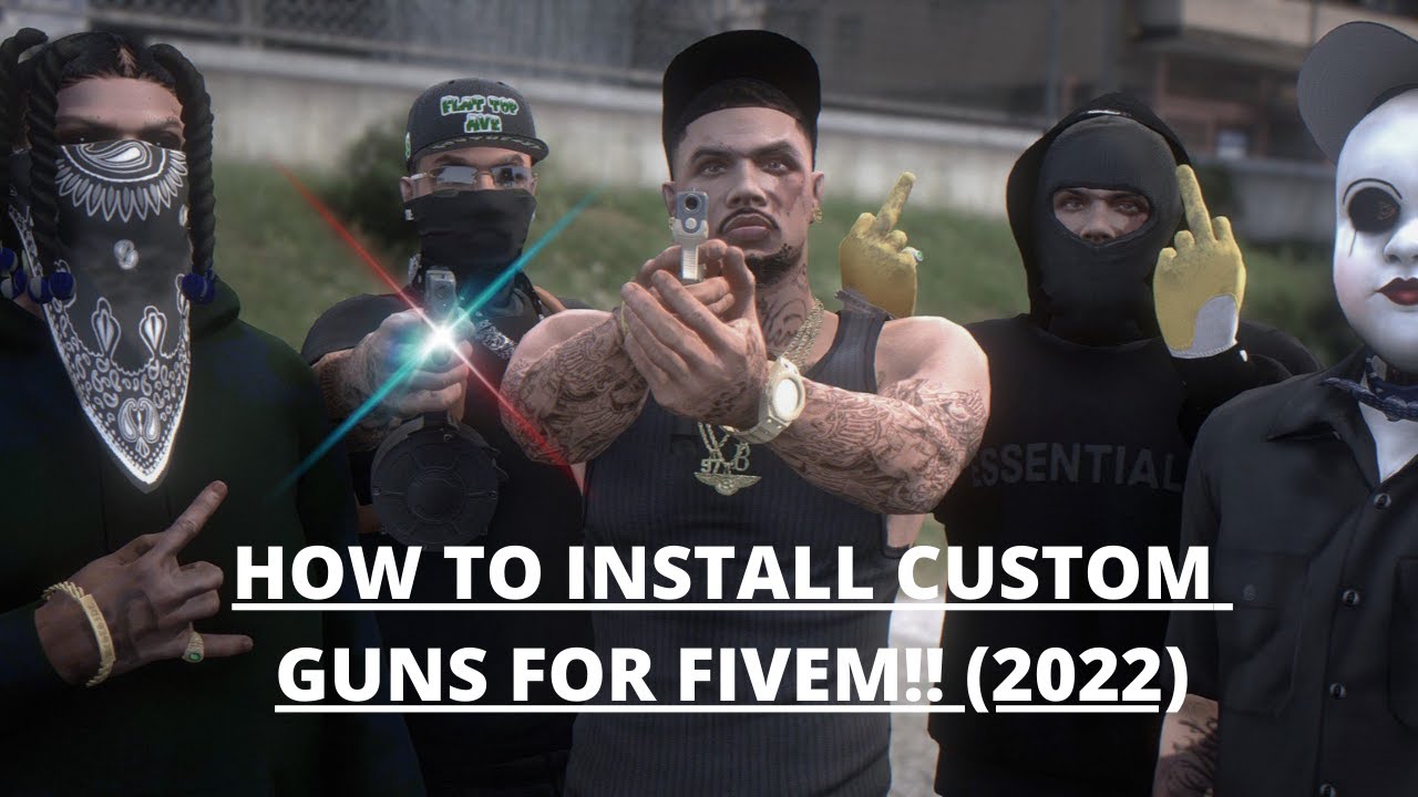 HOW TO INSTALL CUSTOM GUNS IN FIVEM!! | 2024 Updated - YouTube