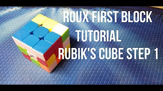 How to Solve the Rubik's Cube Tutorial (Roux Method for Beginners) - YouTube