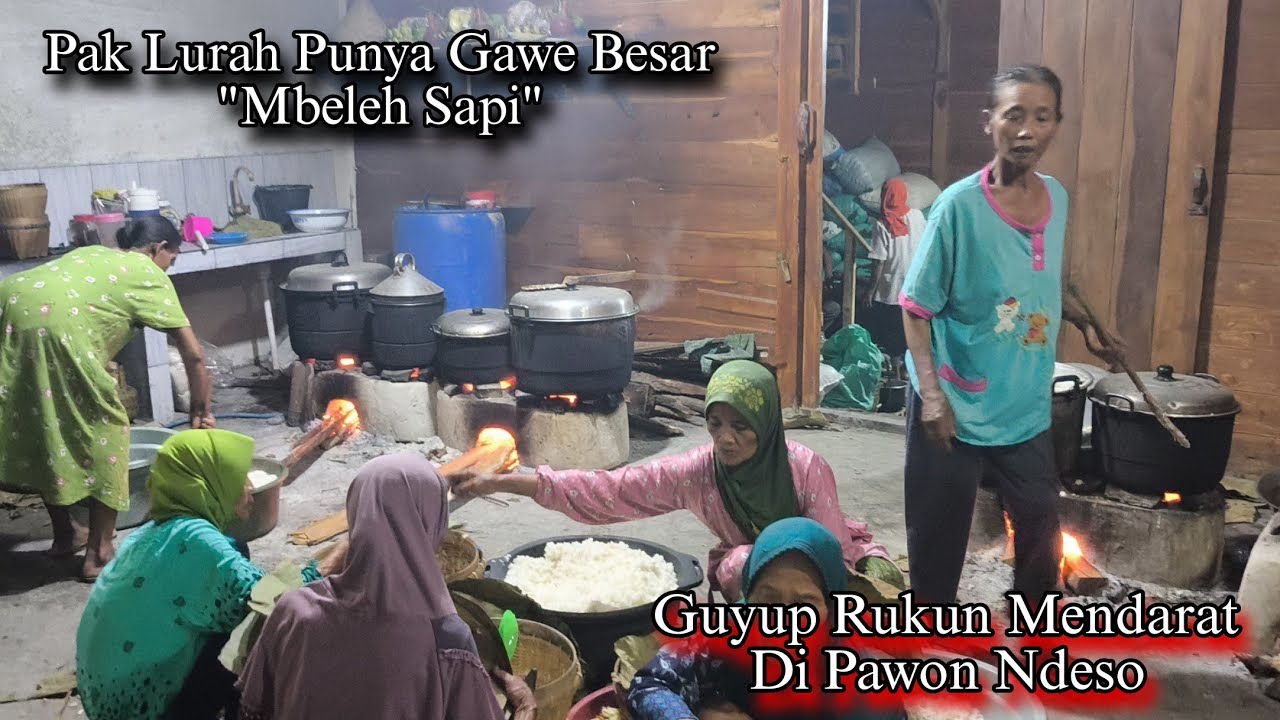 Blusukan Pawon Ndeso Nostalgia Tahun 1980an Pak Lurah Duwe Gawe Gede ...