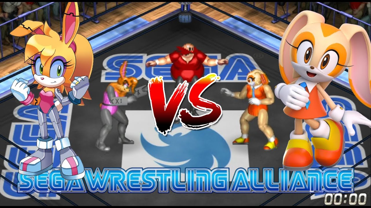 Bunnie Rabbot vs Cream the Rabbit | Battle of the Hares! | Sega ...