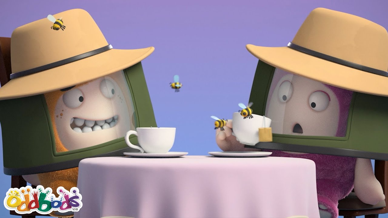 ODDBODS Cartoons | 🍯 Bees 🐝 | Fun Cartoons For KIDS - YouTube