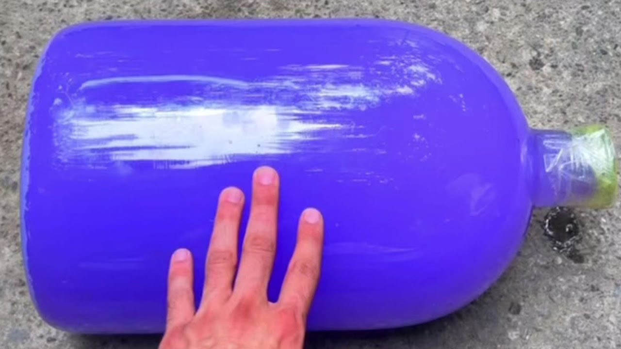 Crushing Glass Bottles | Breaking Glass Bottles & Balloon Drops 🍾🔥 ...