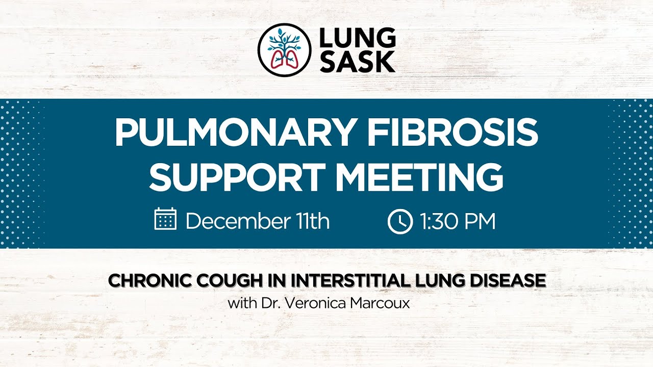 Chronic Cough in Interstitial Lung Disease with Dr. Veronica Marcoux ...