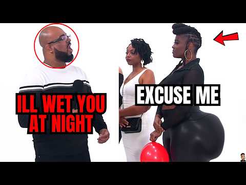 THICK Black Woman REJECTS Him After he Said THIS.. | Balloon Pop Dating