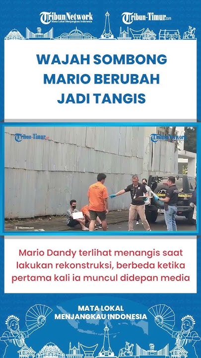SHORT | Mario Dandy Berkali-kali Diteriaki saat Reka Ulang Aniaya David - YouTube